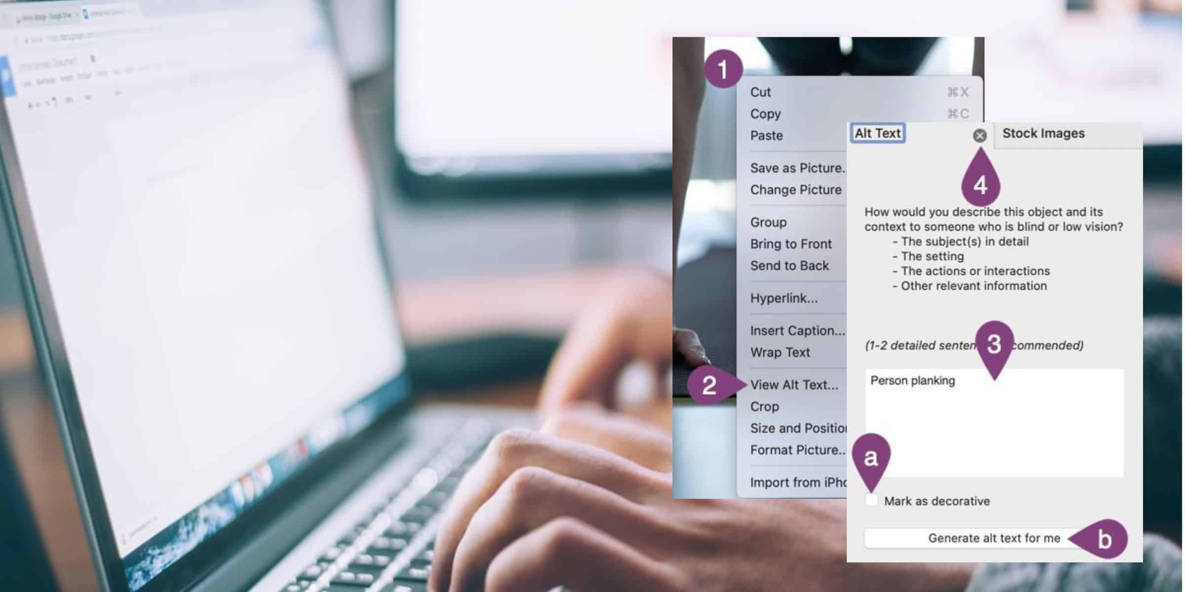 Make Performance Support More Accessible by Adding Alternate Text to Images in Word and Google ...