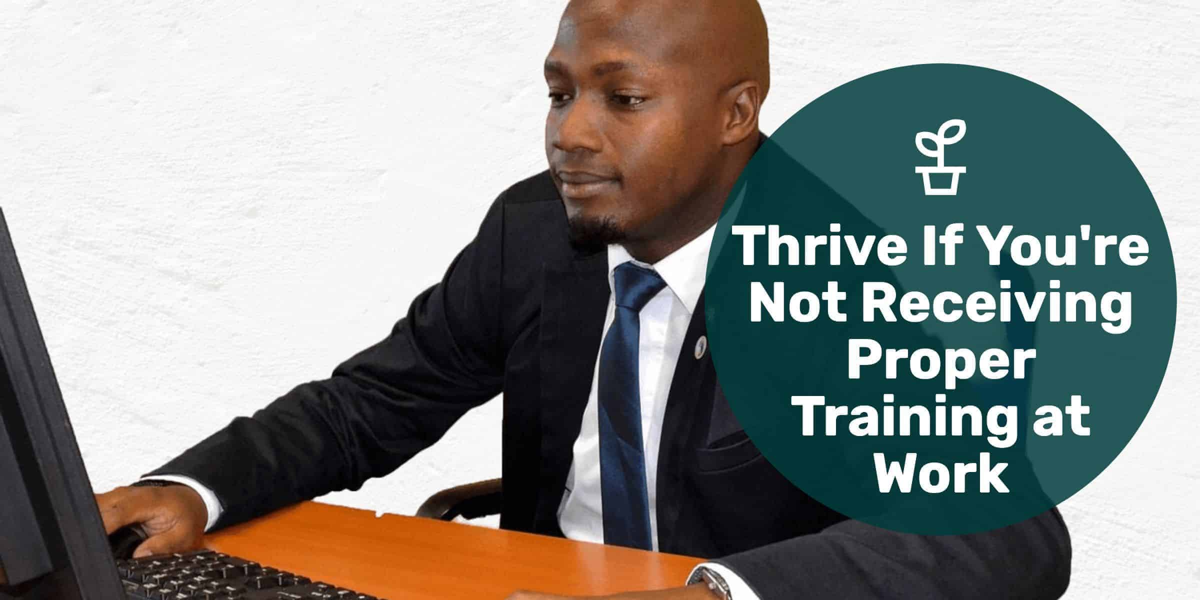 Learn To Thrive at Your Job Without Proper Training in the Workplace ...